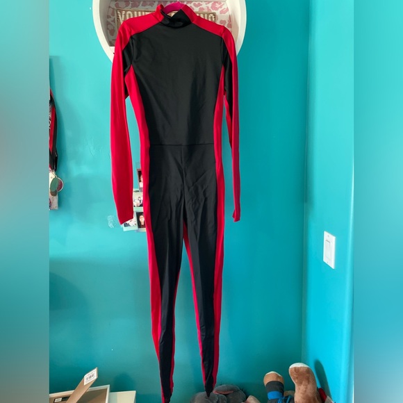 Costumes | Red Full Length Danceacro Costume | Poshmark